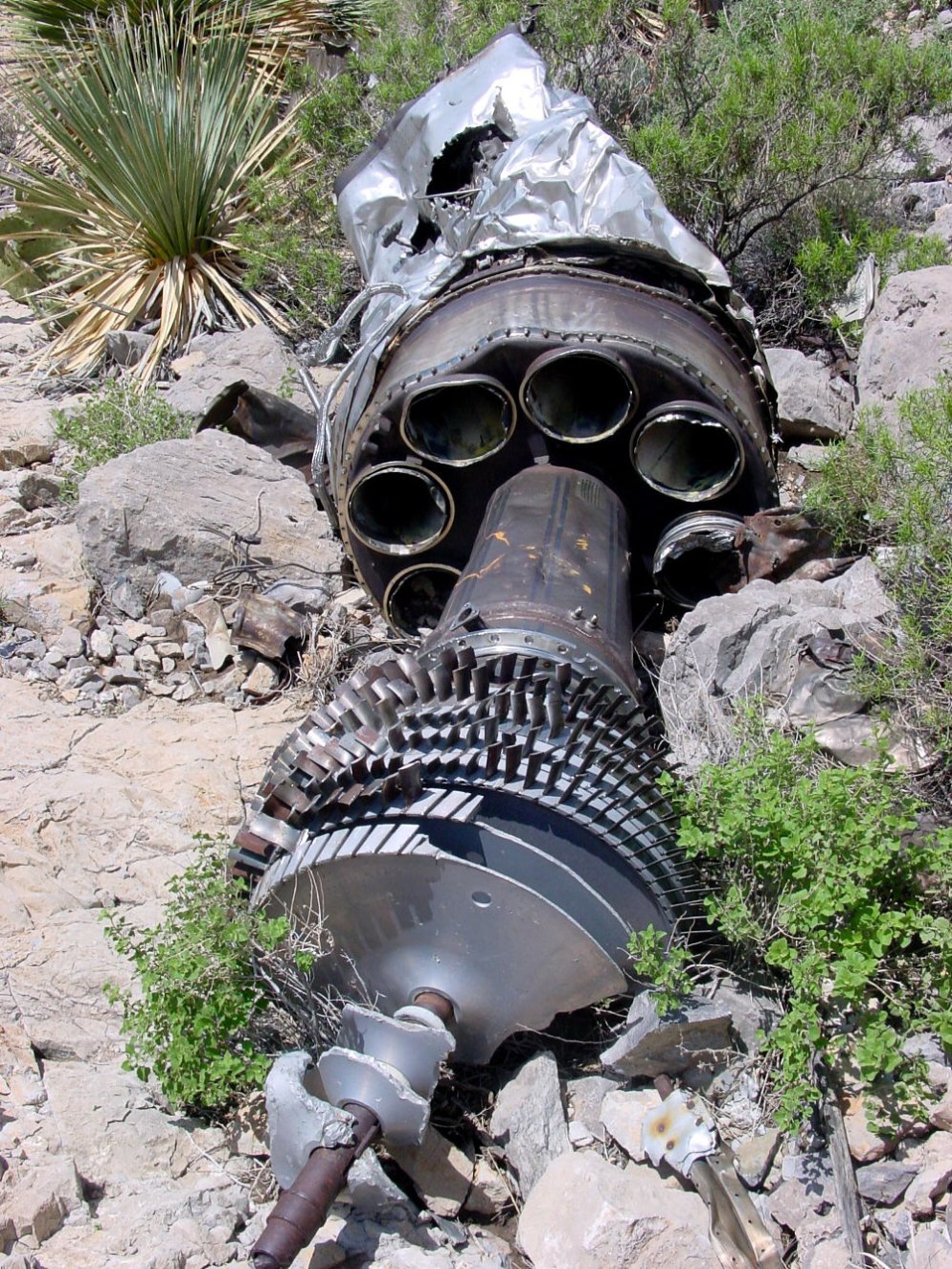 B-36 Crash – Franklin Mountains 1953 | Dave Etzold's Blog